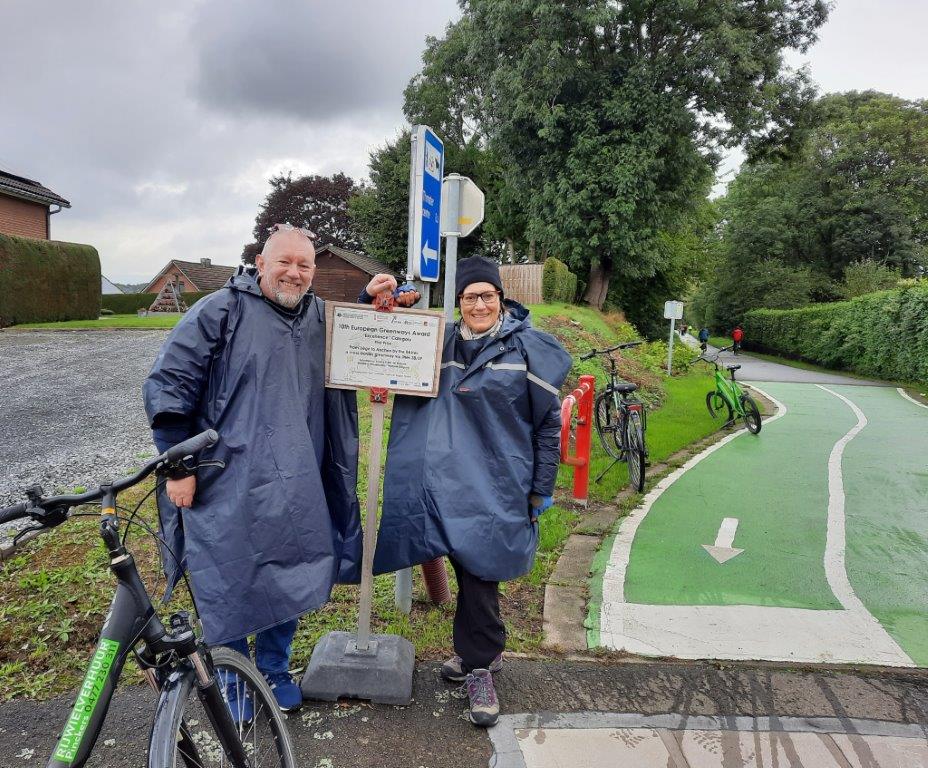 Study visit to the award-winning greenway Line-38, and Racour station ...