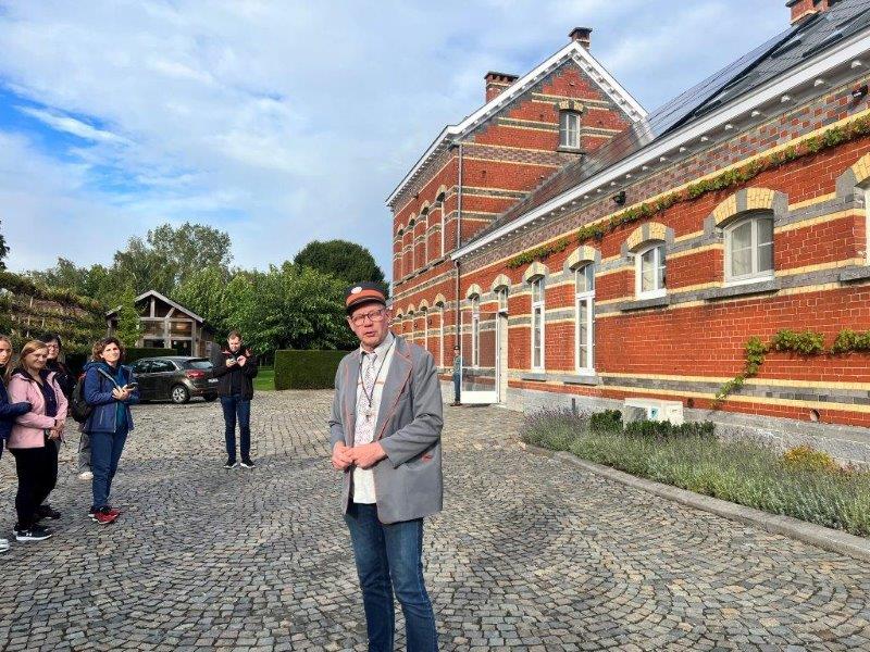 Study visit to the award-winning greenway Line-38, and Racour station ...